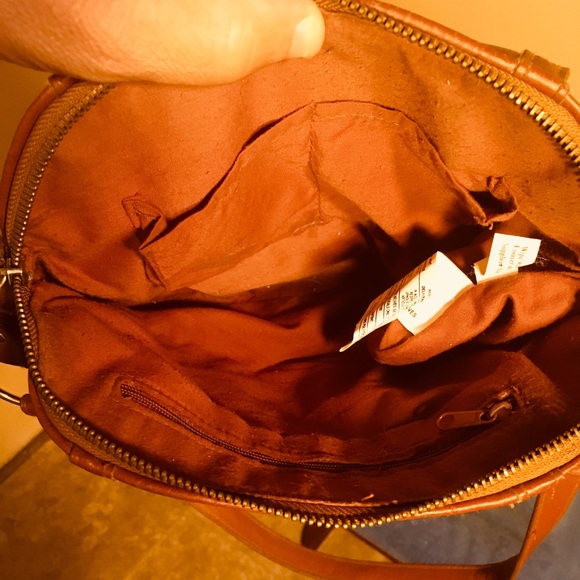 Avon | Bags | Avon Brown Leather Purse | Poshmark